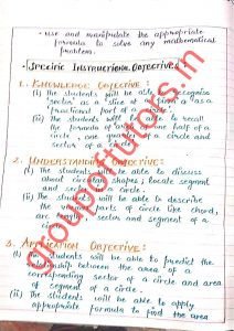 Mathematics Lesson Plans For B.Ed - Download PDF - Group Of Tutors