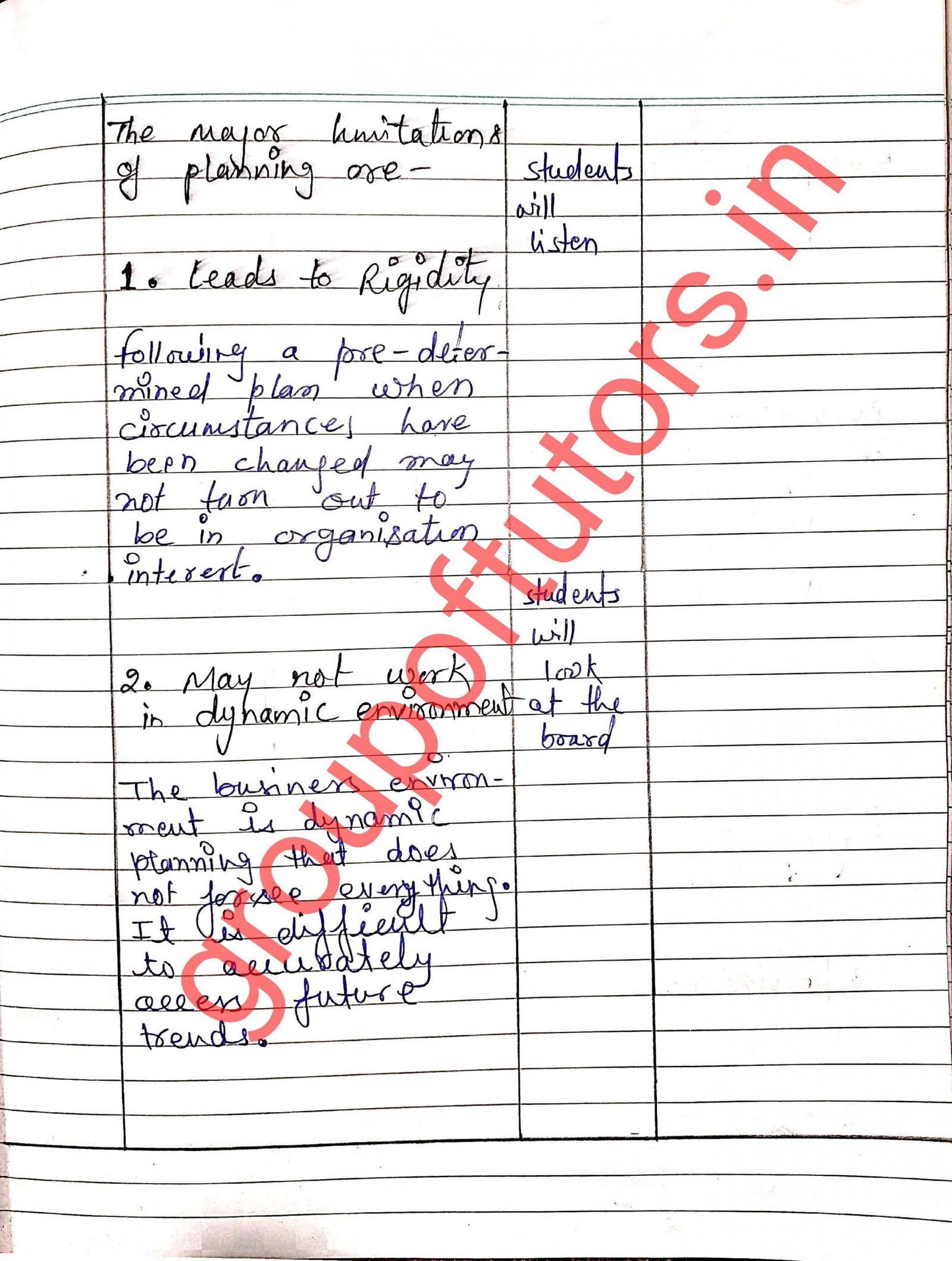 Commerce Lesson Plans For B.Ed - Download PDF - Group Of Tutors