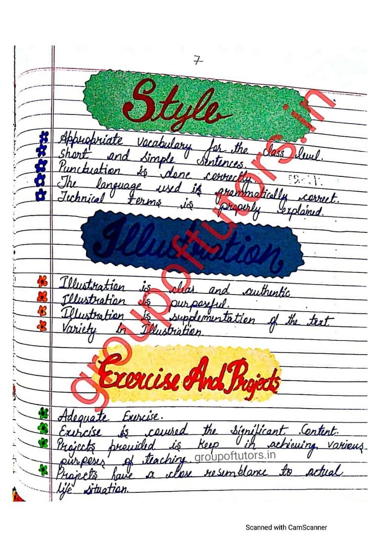Book Review B.Ed Project Work PDF - Book Review File - Group Of Tutors