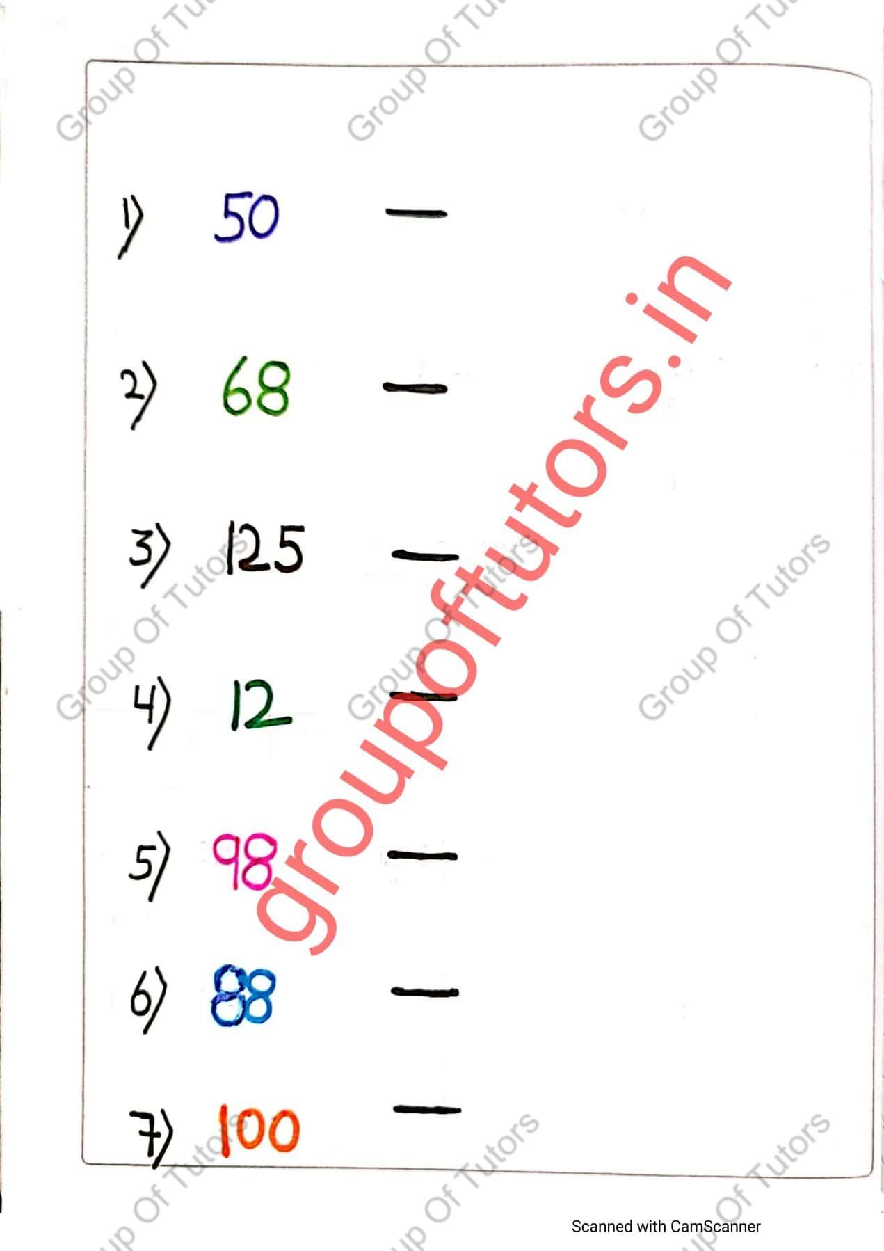 Maths Lesson Plans NTT for UKG and Nursery - Group Of Tutors