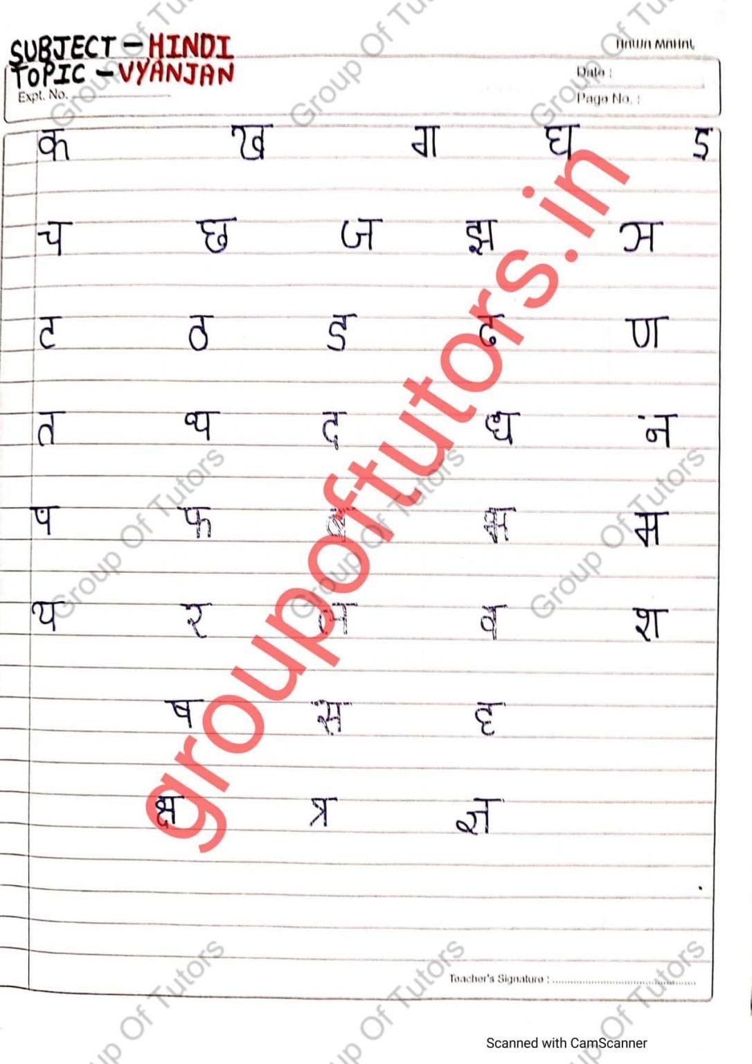 NTT Hindi Lesson Plans for Nursery, LKG, UKG - Group Of Tutors