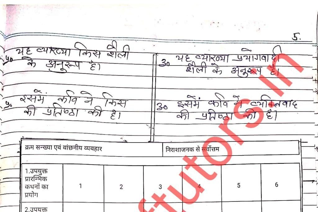 Hindi Micro Skills Lesson Plans हिंदी सूक्ष्म शिक्षण - Group Of Tutors